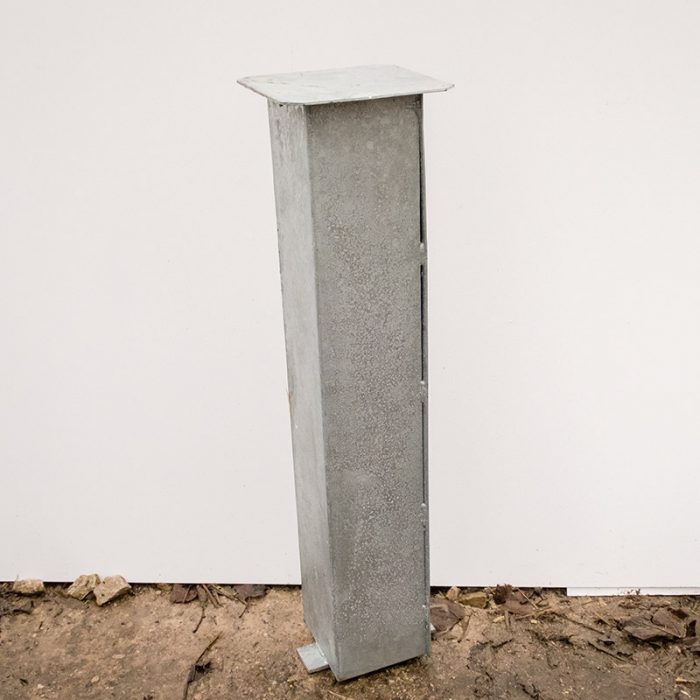 4"x 4" (100mm x 100mm) Square Galvanised Gate Posts | W Burton and Sons ...