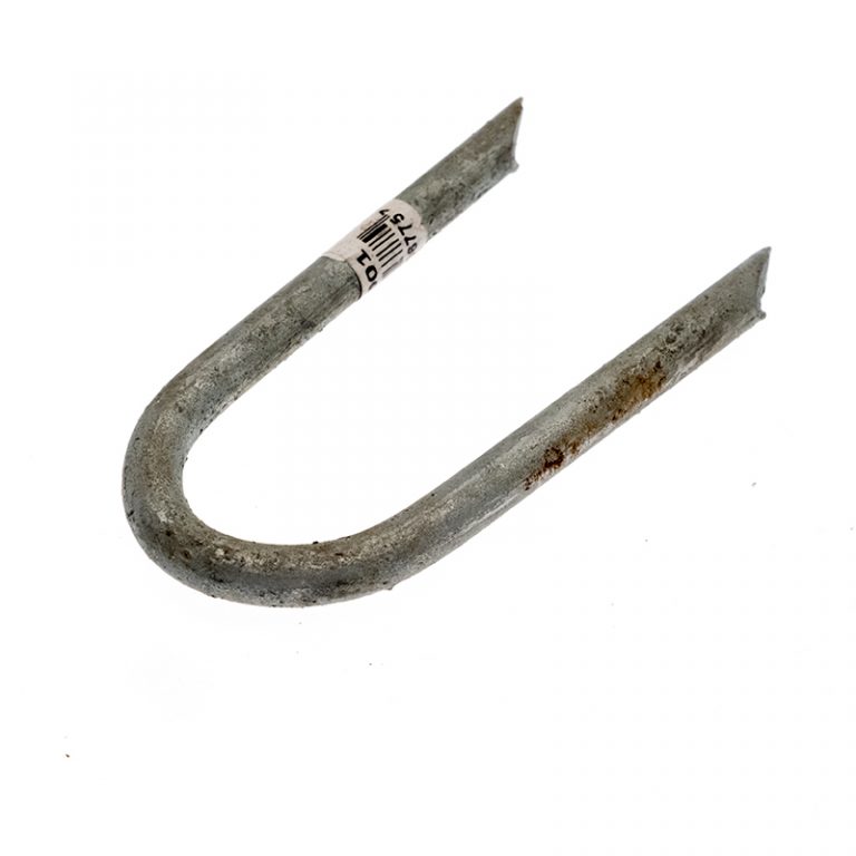 Standard Galvanised Round Gate Staple | W Burton and Sons | Timber ...