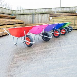 110L Plastic Wheelbarrow | W Burton and Sons | Timber Merchants