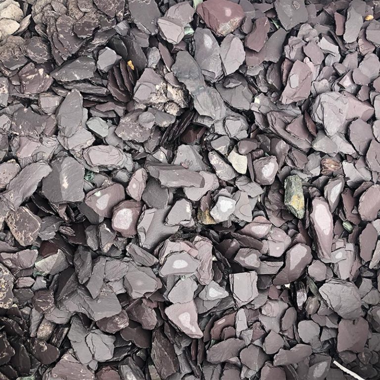 Blue Slate Mulch -Bulk Bag | W Burton and Sons | Timber Merchants