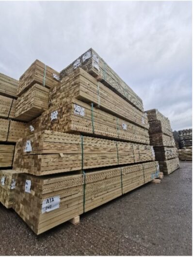 C24 47x200 (45x195) Treated Timber | W Burton and Sons | Timber Merchants