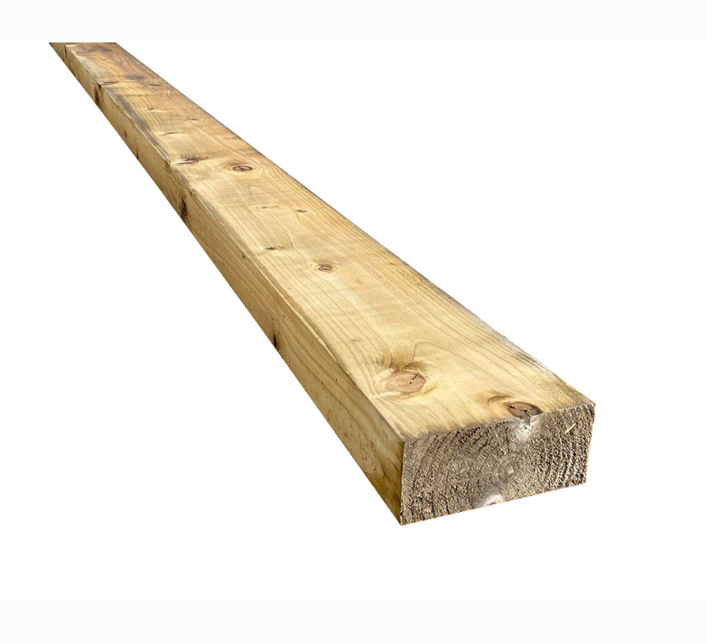 C16 Graded Treated Timber 125mm x 75mm (5" x 3") | W Burton and Sons ...